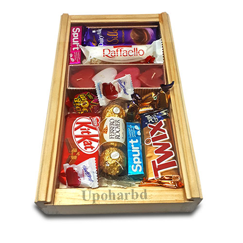 best valentines chocolate - Sliding Chocolate Gift Box - Gifts for Puja ...