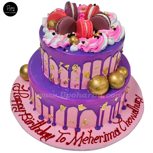 Send 2 Tier BirthDay cake as surprise gift in Bangladesh through ...