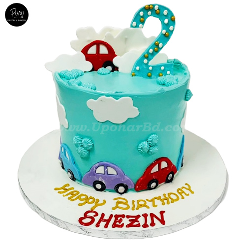 Send Car theme BirthDay cake as gift fot little boy in Bangladesh ...